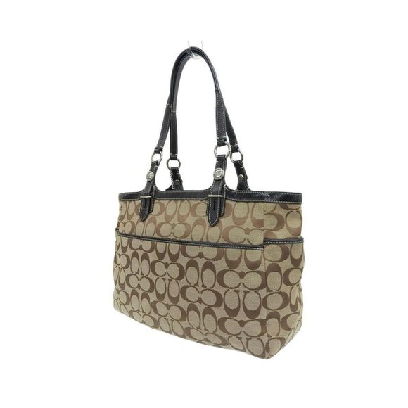 Coach | Bags | Coach Signature Canvas Tote Bag By | Poshmark